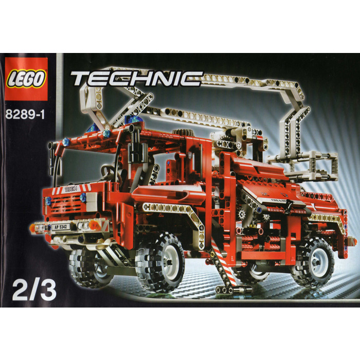 LEGO Fire Truck Set 8289 Instructions | Brick Owl - LEGO Marketplace