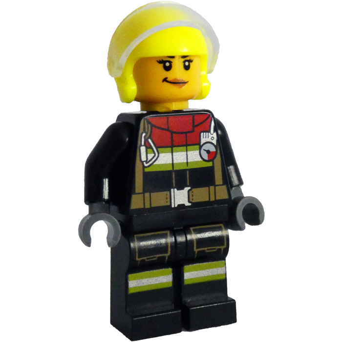 LEGO Firefighter - Female Minifigure | Brick Owl - LEGO Marketplace