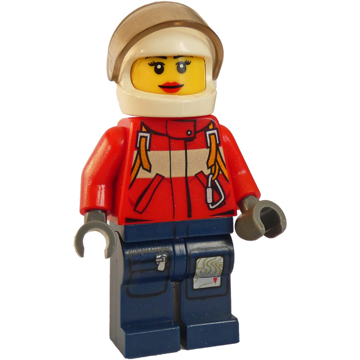 LEGO Firefighter Female Pilot Minifigure | Brick Owl