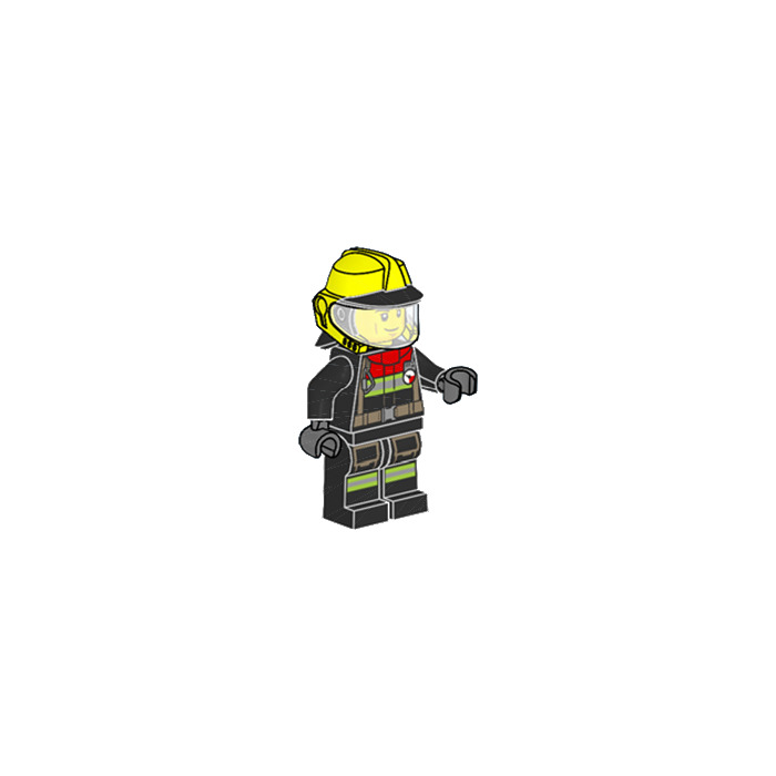 LEGO Firefighter Minifigure | Brick Owl - LEGO Marketplace