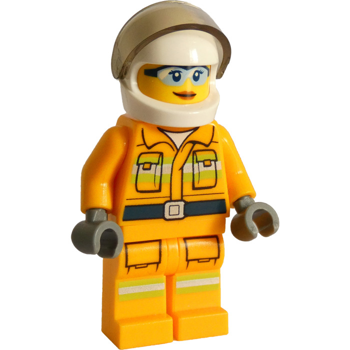 LEGO Firefighter Pilot Tina Minifigure | Brick Owl - LEGO Marketplace