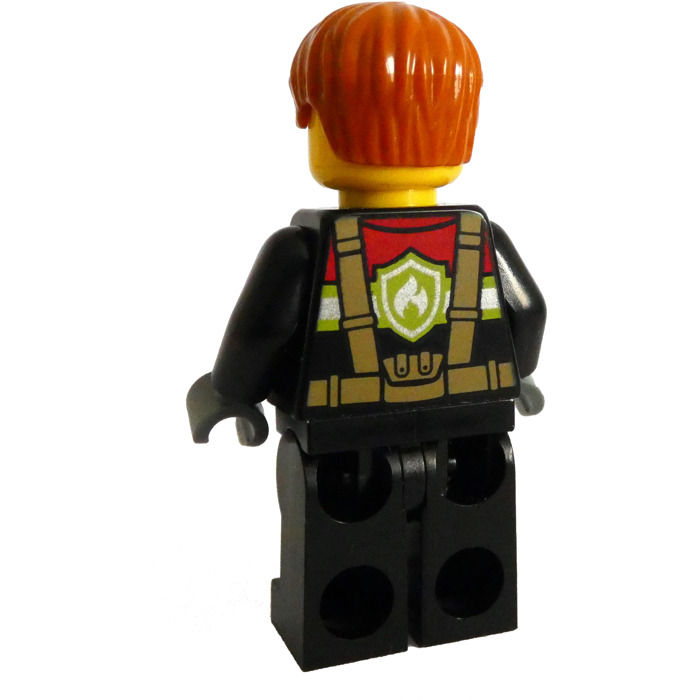 LEGO Firefighter with Beard Minifigure | Brick Owl - LEGO Marketplace