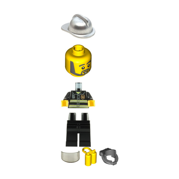 LEGO Fireman Minifigure | Brick Owl - LEGO Marketplace
