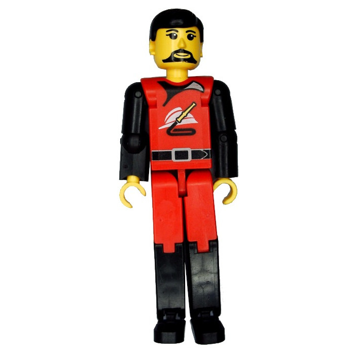 LEGO Fireman with Black Hair Technic Figure | Brick Owl - LEGO Marketplace