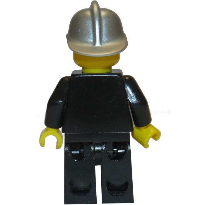LEGO Fireman with Metallic Silver Helmet Minifigure | Brick Owl - LEGO ...
