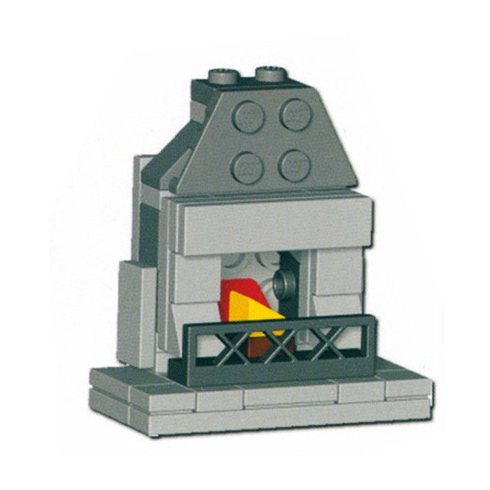 LEGO Fireplace Set MMMB031 Inventory | Brick Owl - LEGO Marketplace