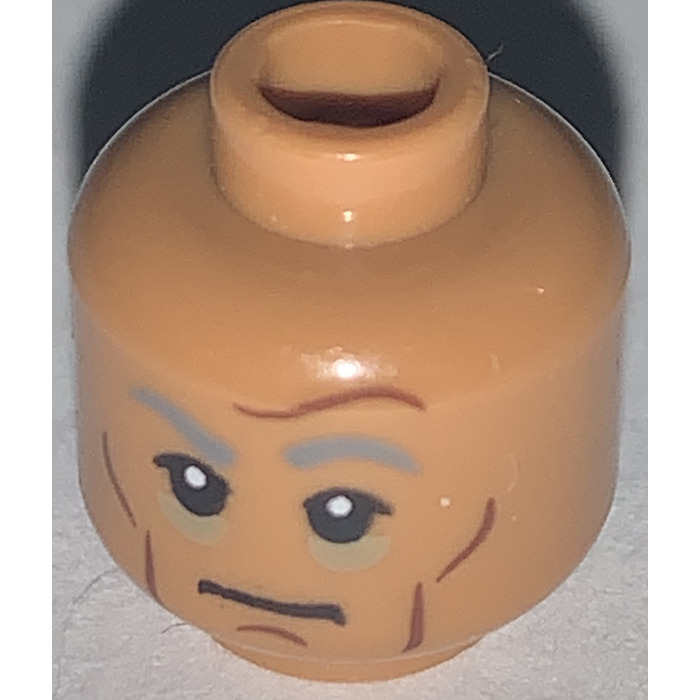 LEGO First Order Officer with Gray Uniform (Male) Minifigure Head (3626 ...