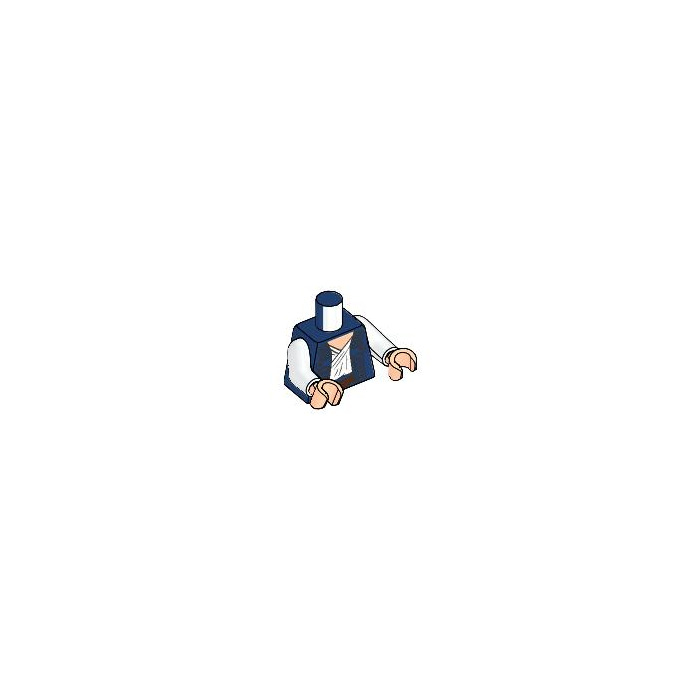 LEGO Fiyero with Dark Blue Vest Minifig Torso (973) | Brick Owl - LEGO ...