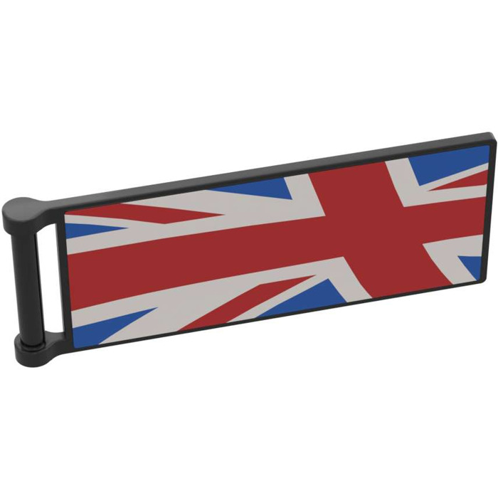 LEGO Flag 7 x 3 with Bar Handle with 'High Tea Requires' / United ...