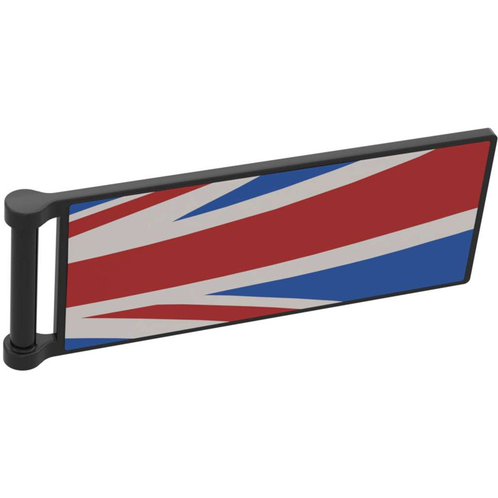 LEGO Flag 7 x 3 with Bar Handle with 'Quality Biscuits' / United ...