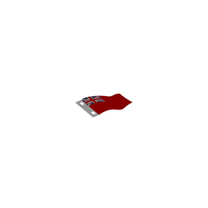LEGO Flag 7 x 5 Wave with Union Jack on Red (110126) | Brick Owl