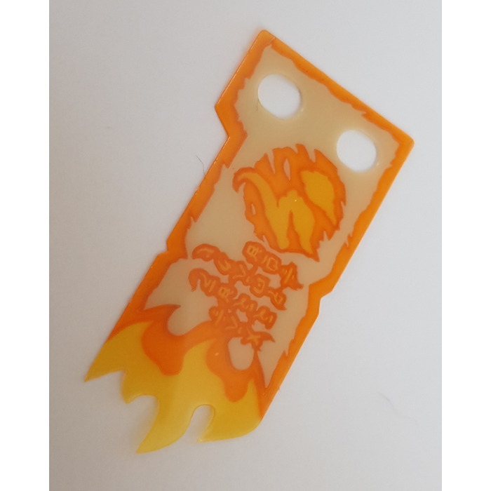 LEGO Flag with Scroll of Forbidden Spinjitzu Fire | Brick Owl - LEGO ...