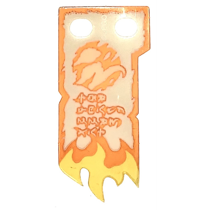 LEGO Flag with Scroll of Forbidden Spinjitzu Fire | Brick Owl - LEGO ...