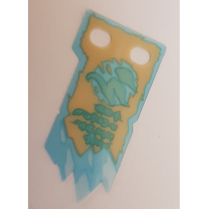 LEGO Flag with Scroll of Forbidden Spinjitzu Ice | Brick Owl - LEGO ...