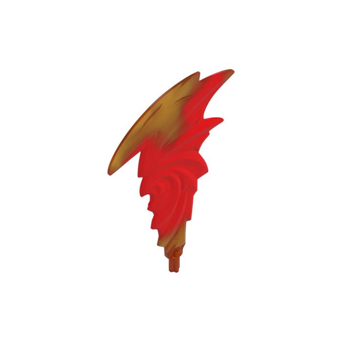 LEGO Flame with Marbled Transparent Red (5982) | Brick Owl - LEGO ...