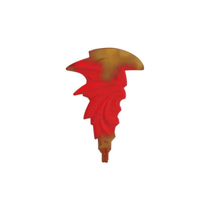 LEGO Flame with Marbled Transparent Red (5982) | Brick Owl - LEGO ...