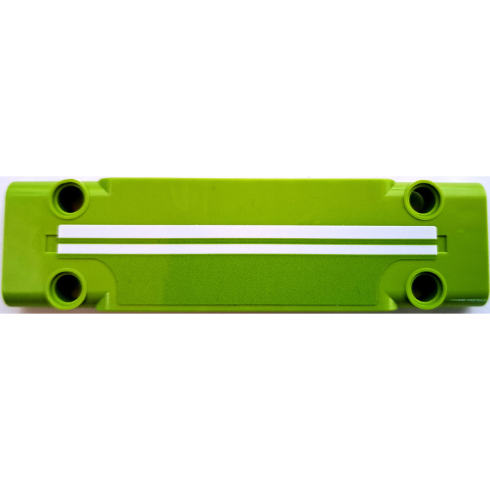 LEGO Flat Panel 3 x 11 with two white stripes Sticker (15458) | Brick ...