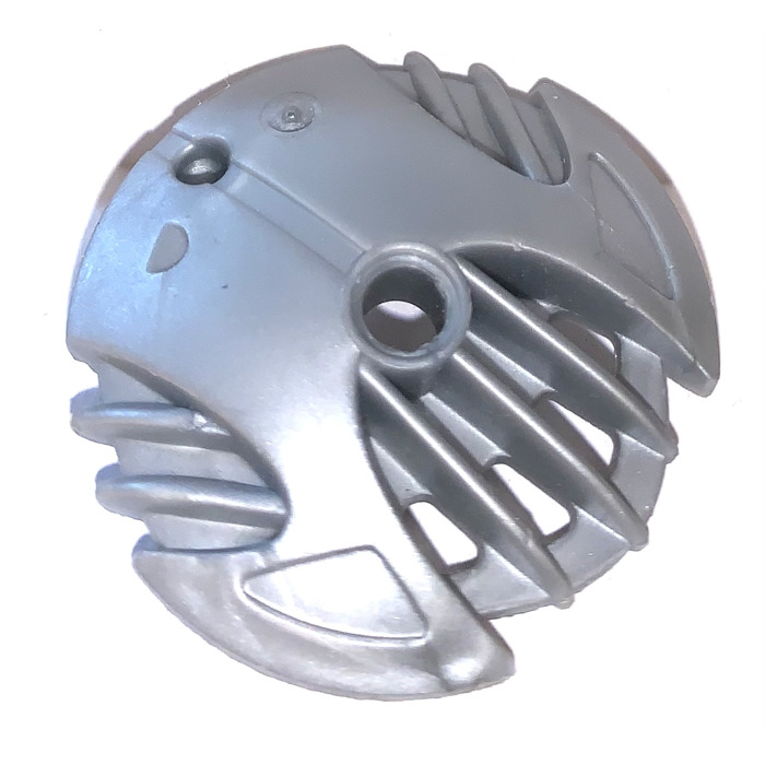 LEGO Flat Silver Bionicle Shield 5 x 5 with 7 Fins (45274) | Brick Owl ...