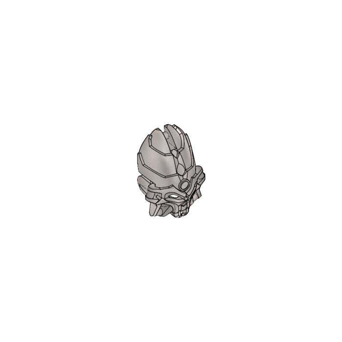 LEGO Flat Silver Bionicle Spider Skull Mask (20251) | Brick Owl
