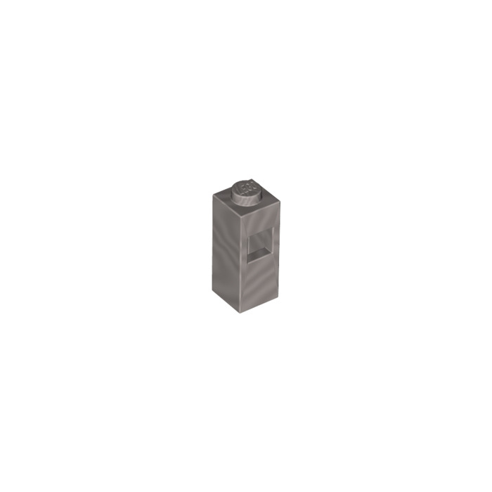 LEGO Flat Silver Brick 1 x 1 x 2 with Side Stud Holder (15444) | Brick ...