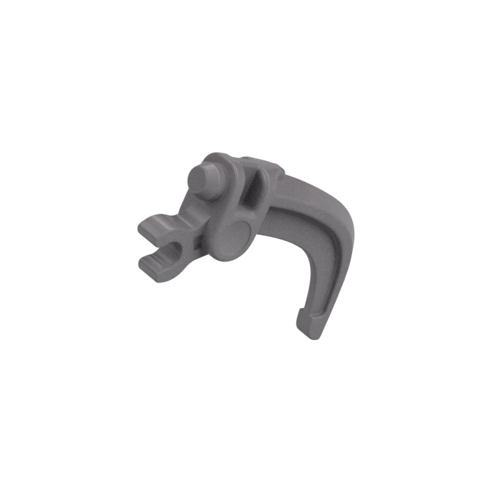 LEGO Flat Silver Claw with Clip (Large) (30945 / 92220) | Brick Owl ...