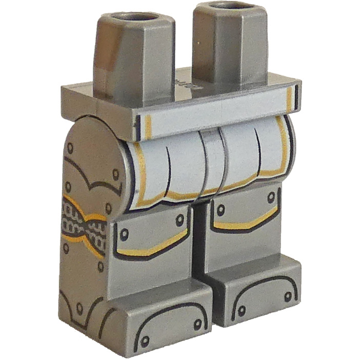 LEGO Flat Silver Dragonborn Paladin Hips and Legs (73200 / 108166 ...