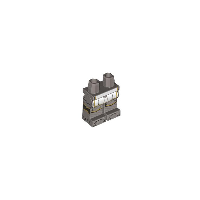LEGO Flat Silver Dragonborn Paladin Hips and Legs (73200 / 108166 ...