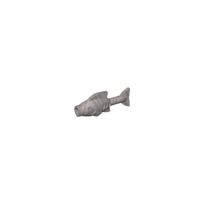 LEGO Flat Silver Fish (64648) | Brick Owl - LEGO Marketplace