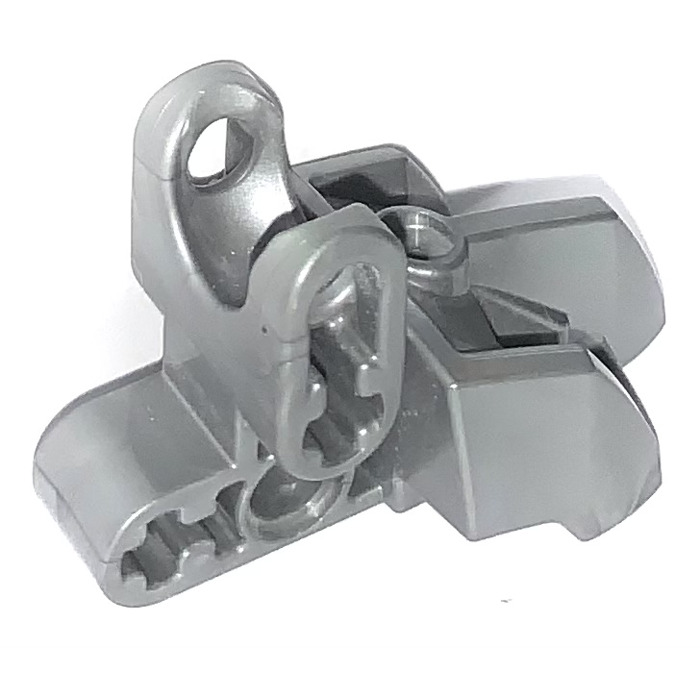 LEGO Flat Silver Foot with Ball Socket and 3 Claws (15976) | Brick Owl