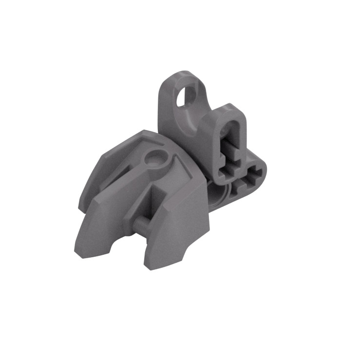 LEGO Flat Silver Foot with Ball Socket and 3 Claws (15976) | Brick Owl