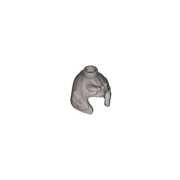LEGO Flat Silver Helmet with Cheek Protection and Stud (6646) | Brick Owl