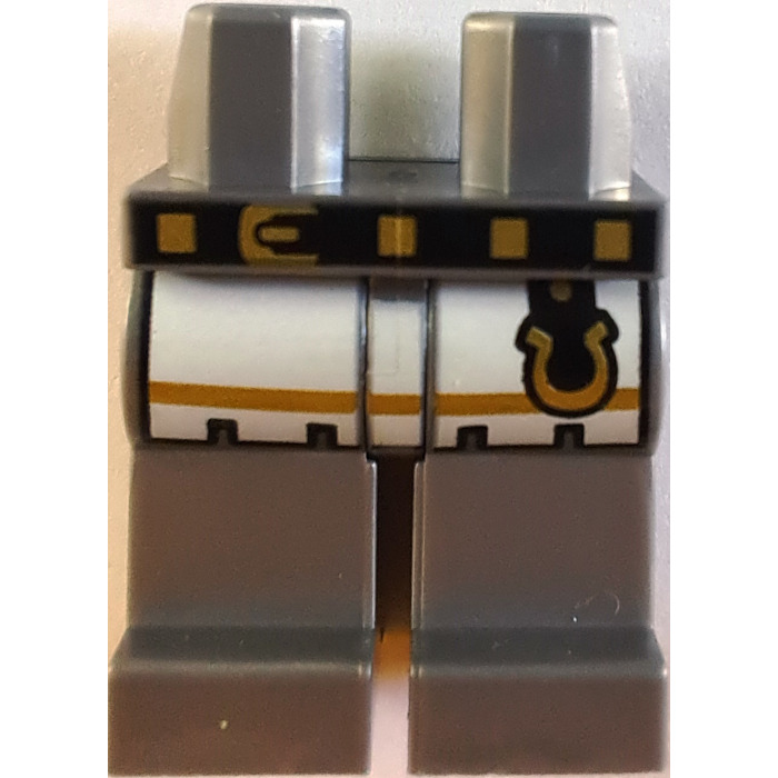 LEGO Flat Silver Horse Knight Minifigure Hips and Legs (10970 / 112478 ...