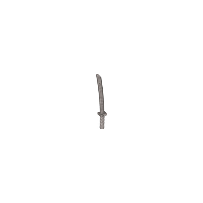 LEGO Flat Silver Katana with Square Guard and Capped Pommel (21459 ...