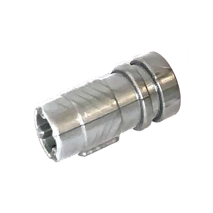 LEGO Flat Silver Large Lightsaber Hilt Half (21755 / 25672) | Brick Owl ...