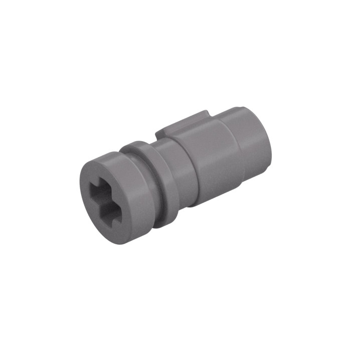 LEGO Flat Silver Large Lightsaber Hilt Half (21755 / 25672) | Brick Owl ...