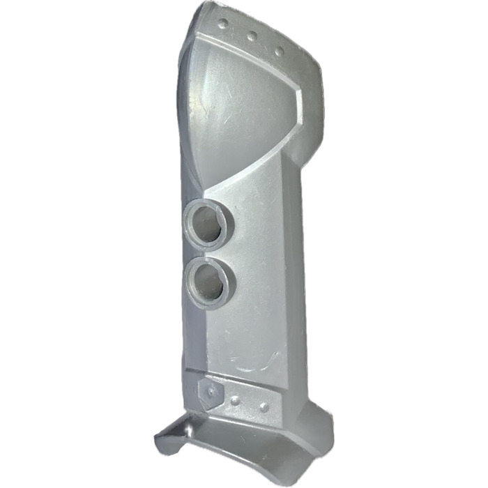 LEGO Flat Silver Large Shin Guard Armor with Pin Holes (50629) | Brick ...