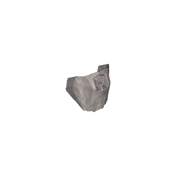 LEGO Flat Silver Large Shoulder / Knee Armor with Ridged Vents (98592 ...