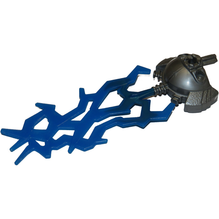 LEGO Lightning Weapon with Marbled Transparent Dark Blue (87812 ...