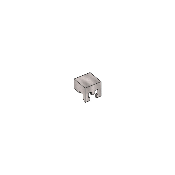 LEGO Flat Silver Minecraft Rectangular Helmet (78331) | Brick Owl ...