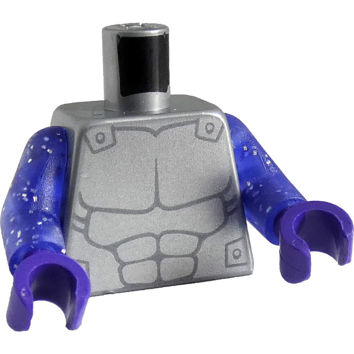 LEGO Flat Silver Orion Torso with Muscles (973) | Brick Owl - LEGO ...