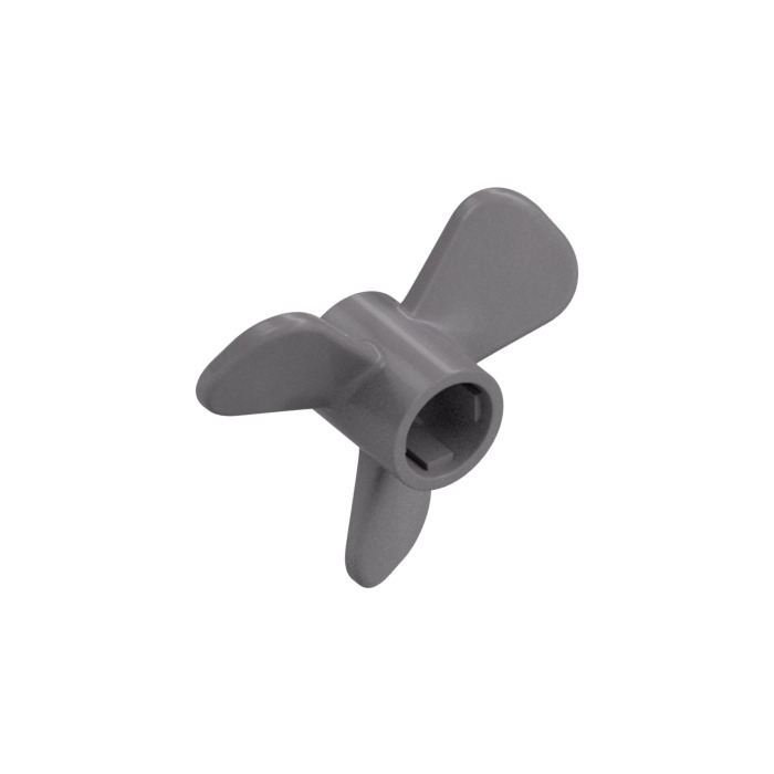 LEGO Flat Silver Propeller with 3 Blades and Axle Hole (6041) | Brick ...