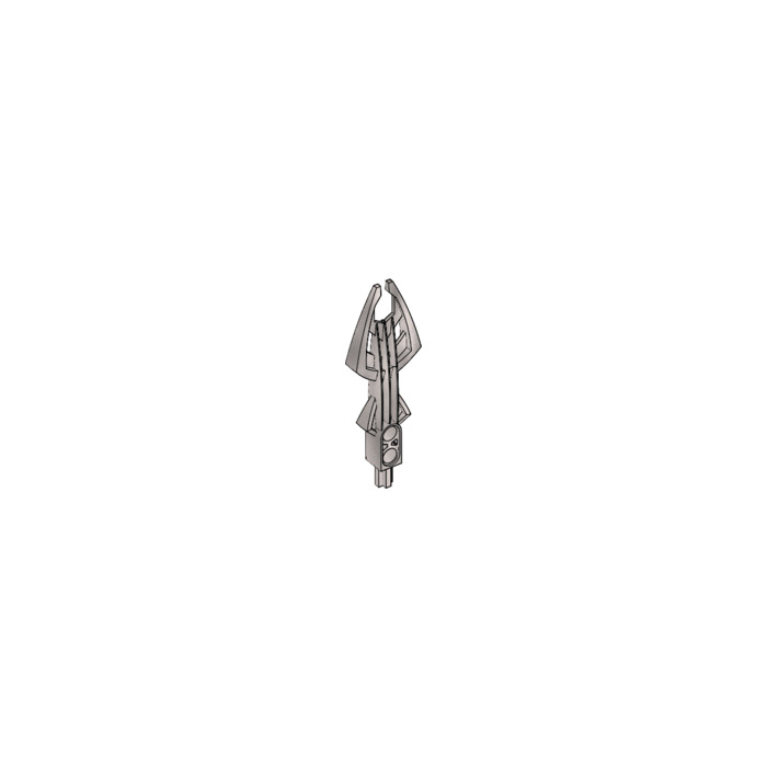 LEGO Flat Silver Rahkshi Staff of Disintegration (44817) | Brick Owl
