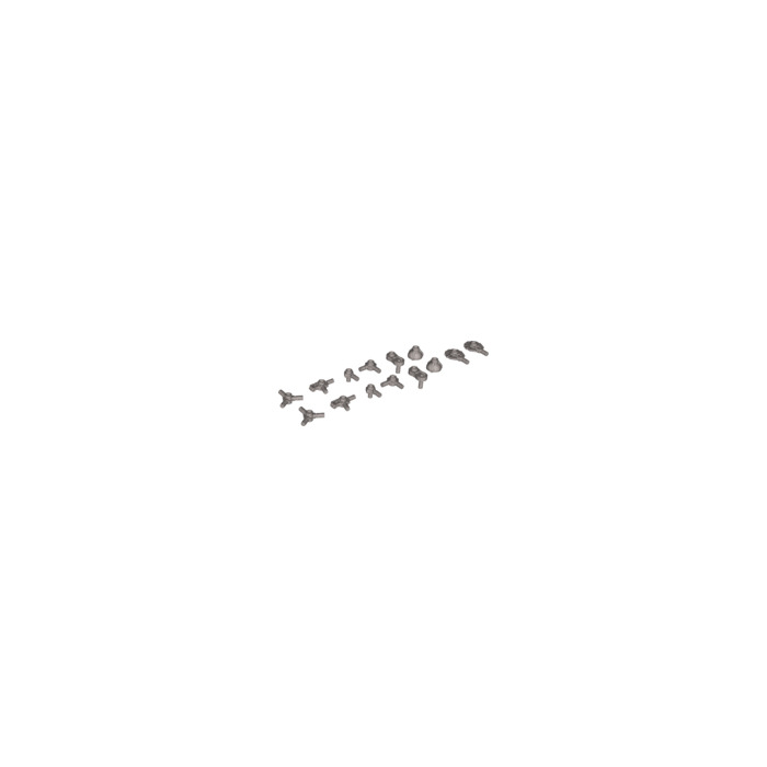 LEGO Flat Silver Weapon Pack with Guns, Circular Saws, Nozzles and ...