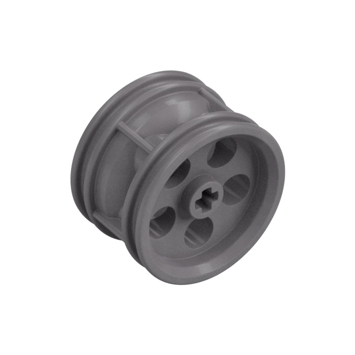 LEGO Flat Silver Wheel Rim Ø30.4 x 20 with 5 holes (5650) | Brick Owl ...