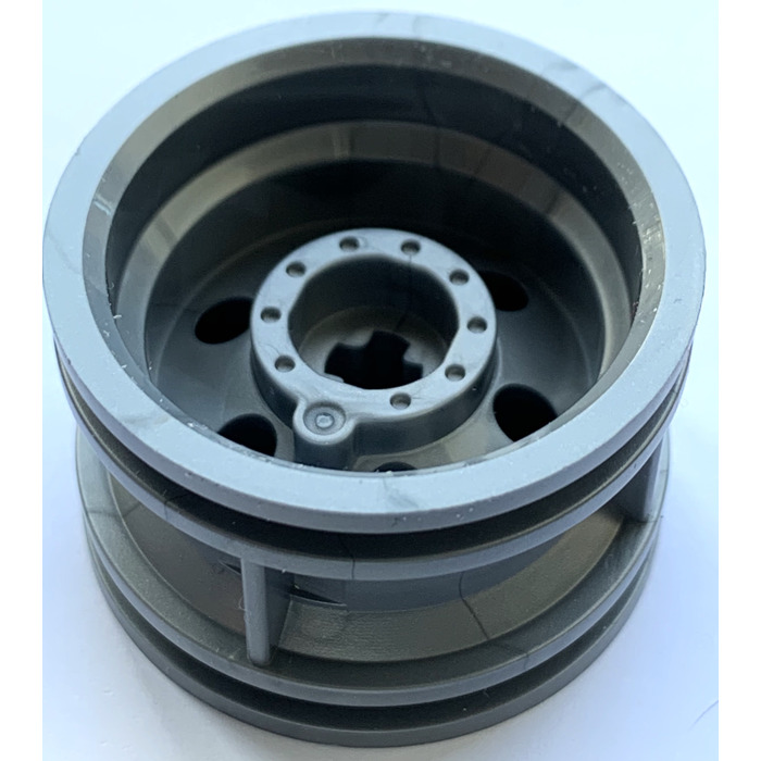 LEGO Flat Silver Wheel Rim Ø30.4 x 20 without Pin Holes, with ...