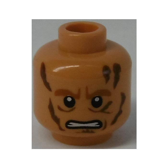 LEGO Flesh Anakin Skywalker (Battle Damaged) with Darth Vader Helmet ...