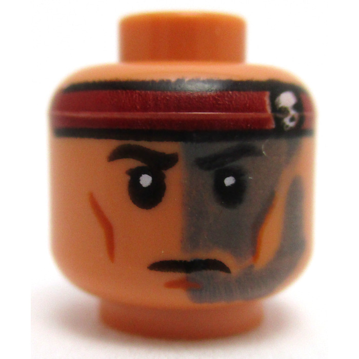 LEGO Flesh Hunter Minifigure Head (3626 / 68793) | Brick Owl - LEGO ...