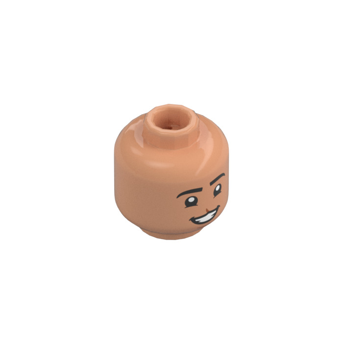 LEGO Flesh Minifigure Head with Decoration (3274 / 105236) | Brick Owl ...