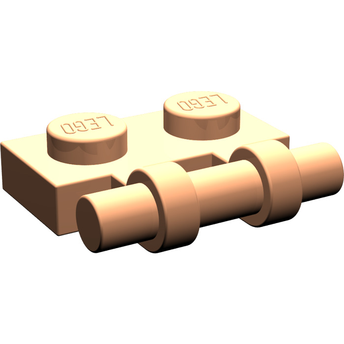 LEGO Plate 1 x 2 with Handle (Open Ends) (2540) | Brick Owl - LEGO ...