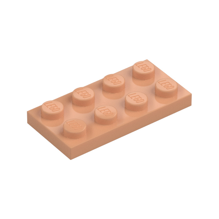 LEGO Flesh Plate 2 x 4 (3020 / 5584) | Brick Owl - LEGO Marketplace